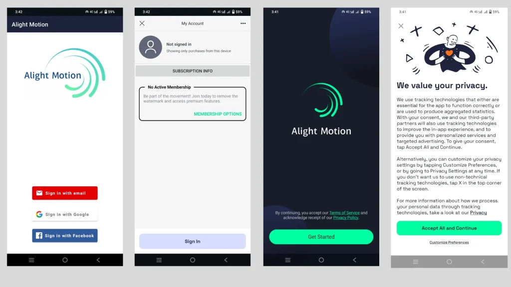 🎬How to create Alight Motion Account? [Log in Complete Guide]